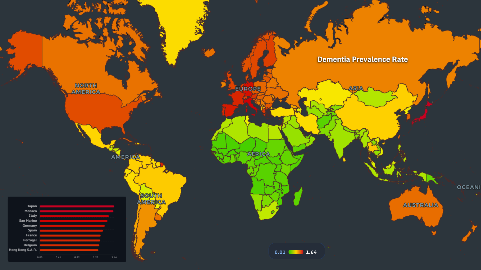 Global Aging Map 2026: Dementia, Longevity, and Health Risks by Country ...